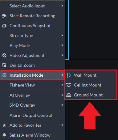 How to Use the Dewarping Features on a Fisheye Camera Using Amcrest ...