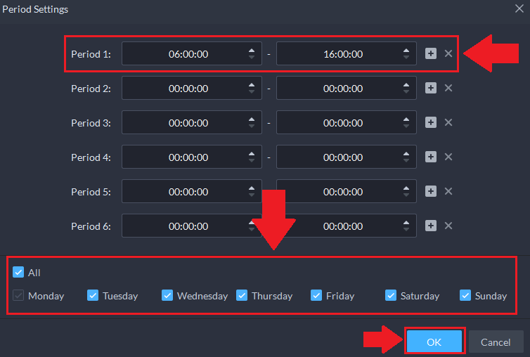 How To Setup Recording Schedules In The Amcrest Orion Surveillance ...
