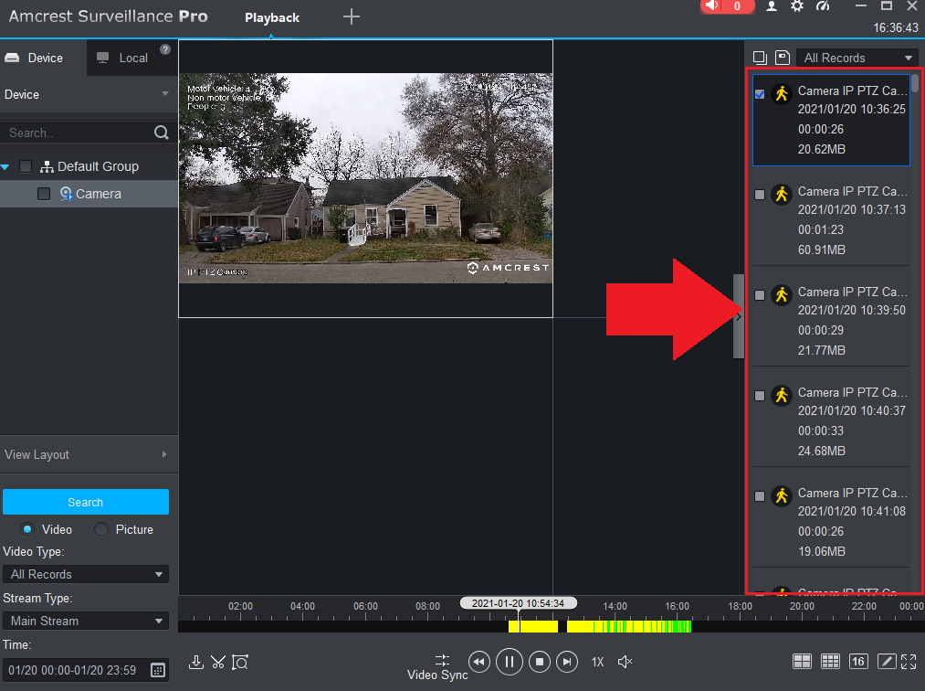 How To Download Recordings From An Amcrest Device Using Different ...