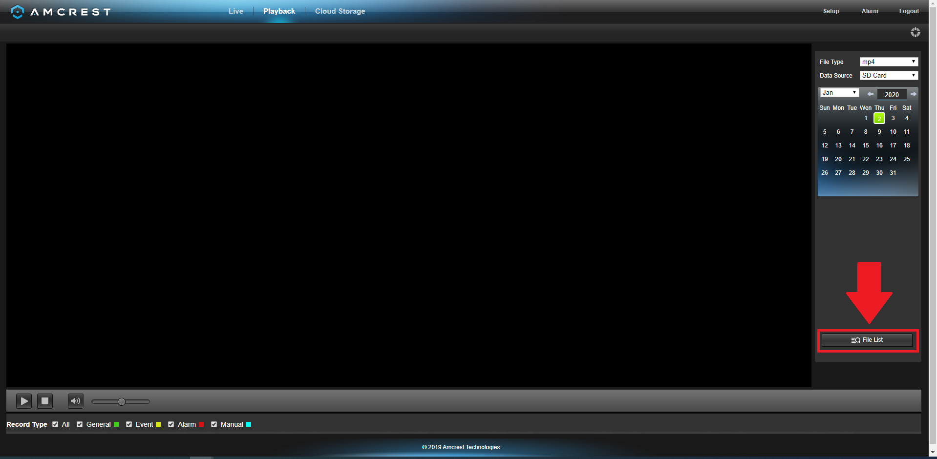 How To Download Recordings From An Amcrest Device Using Different ...