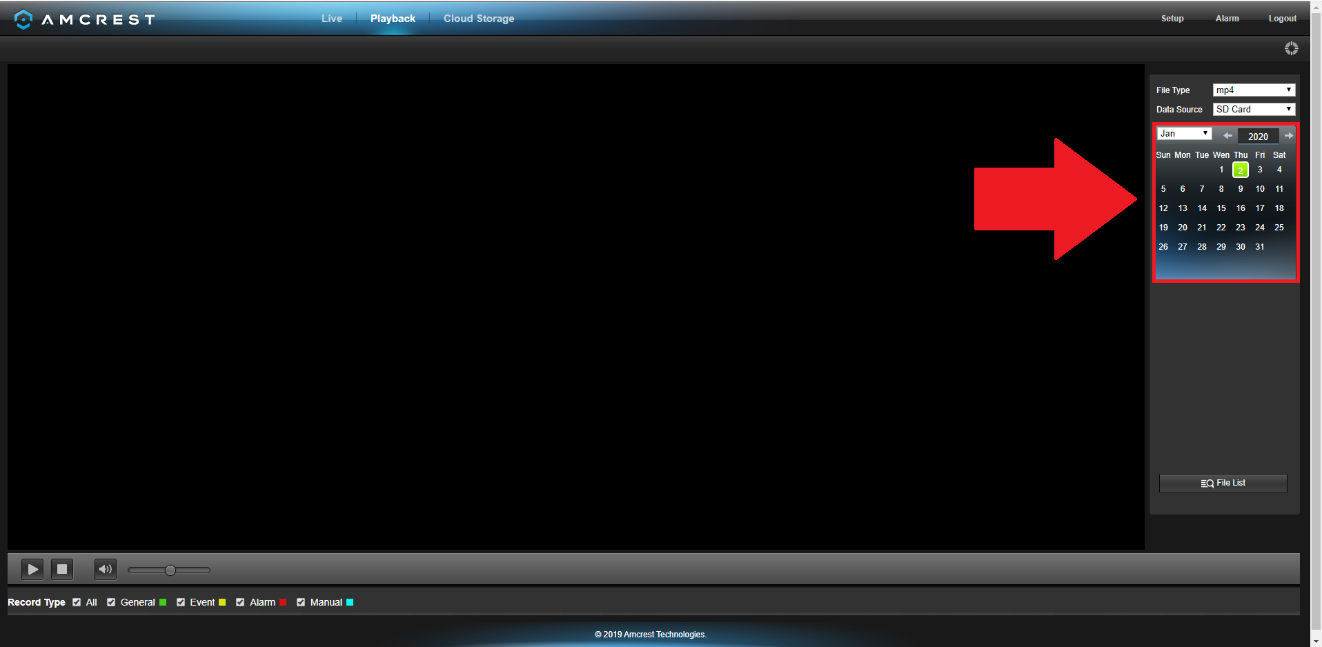 How To Download Recordings From An Amcrest Device Using Different ...