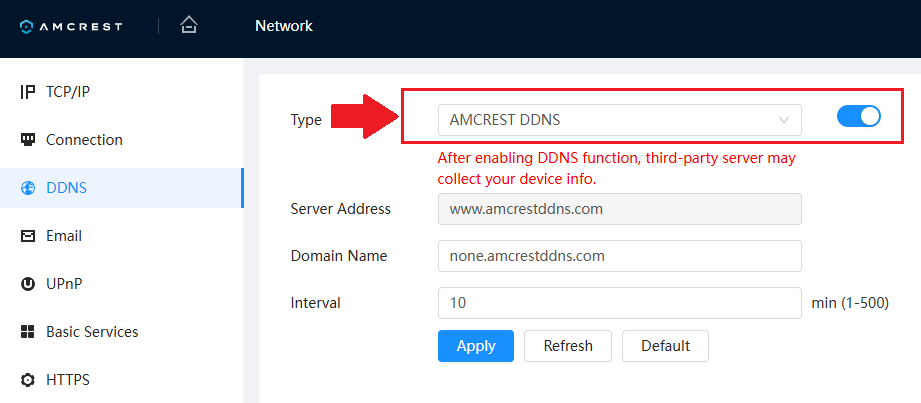 How to Setup DDNS Using AmcrestDDNS (IP8M-2899EW-AI-V2) – Amcrest